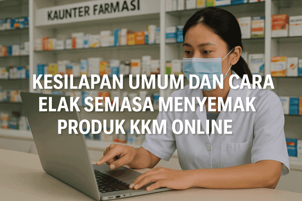 Cara Check Produk Lulus KKM Secara Online Prioocare
