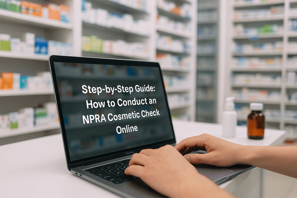 NPRA Cosmetic Check Online Prioocare